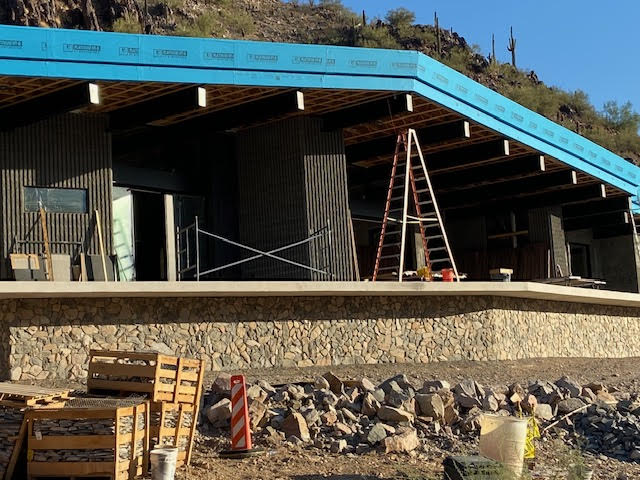 Blade Techs House with Stone and Masonry Work with our Blades - BladeTechs